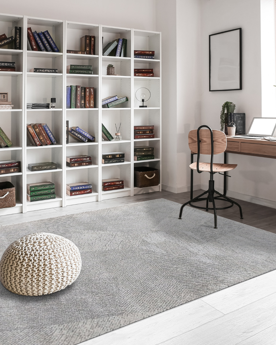 Cintia 0623A__WH/ CR Rug - Eurobel Rugs + Carpets